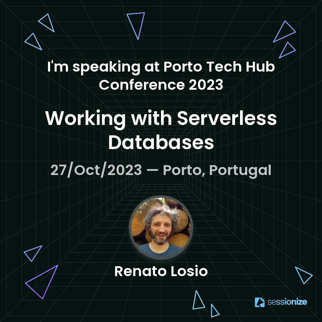 Renato @ Porto Tech Hub Conference 2023 – Renato Losio